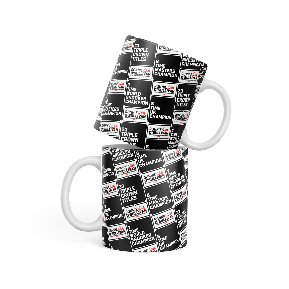 Ronnie O'Sullivan - Accolades 2024 Mug – Ronnie O'Sullivan Shop