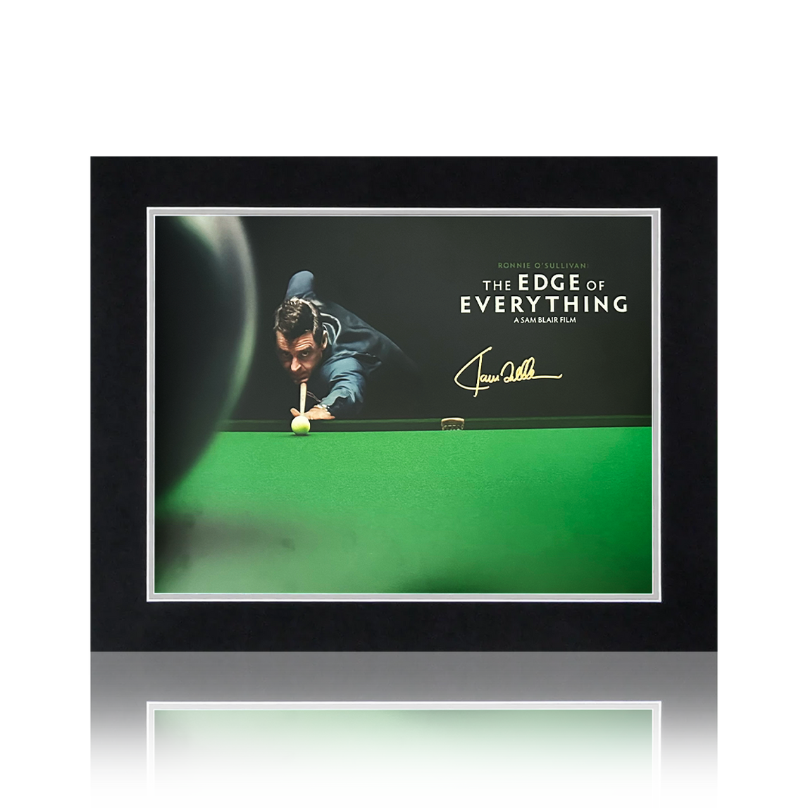 Ronnie O'Sullivan Signed The Edge Of Everything Mount – Ronnie O ...
