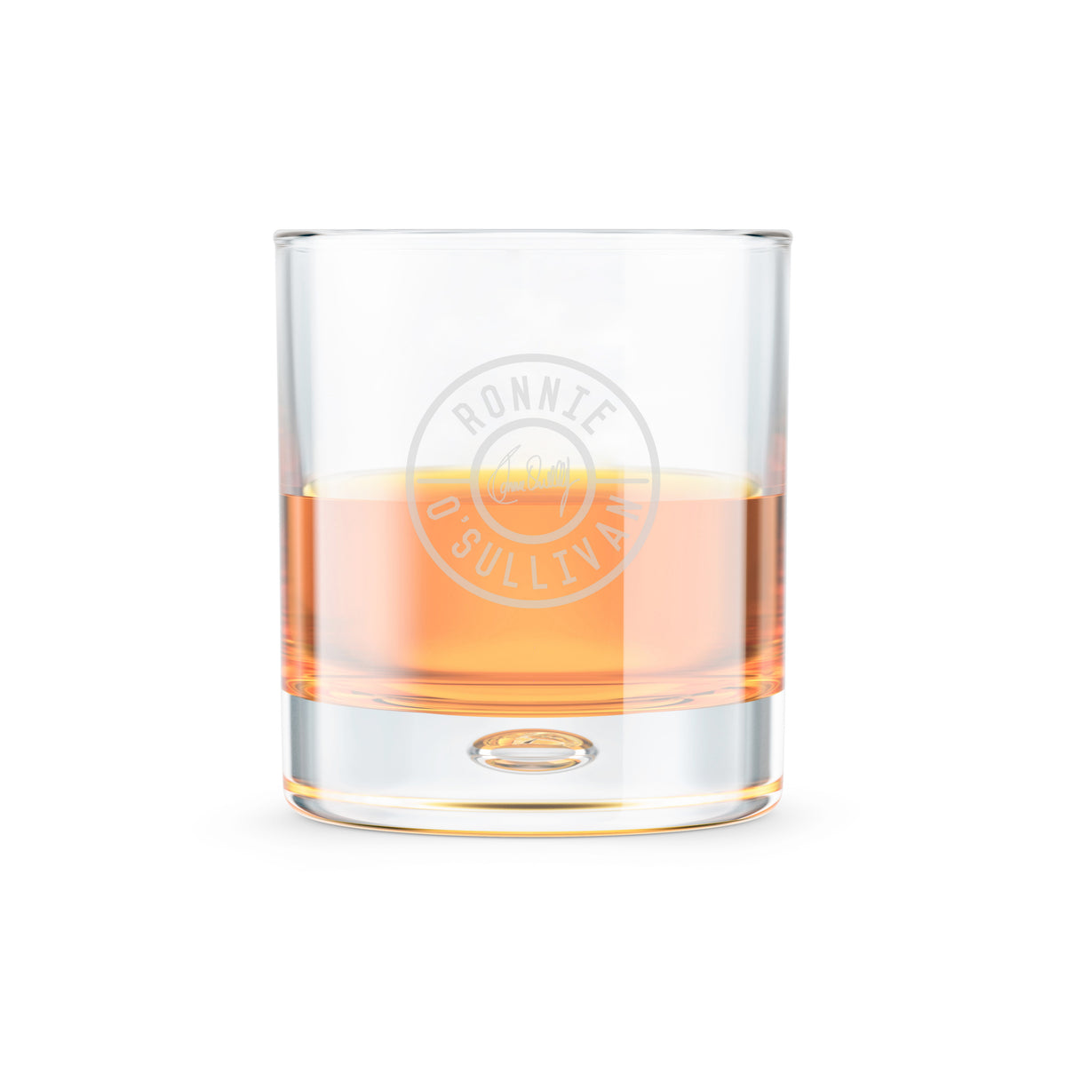 Ronnie O'Sullivan - Retro Crest Engraved Whiskey Glass – Ronnie O ...