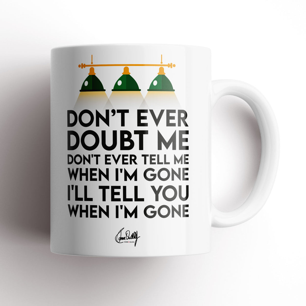 Ronnie O'Sullivan Don't Ever Mug – Ronnie O'Sullivan Shop